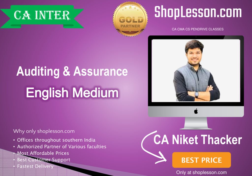 CA Intermediate Auditing & Assurance for For May & November 2020 By CA ... CA Intermediate Auditing & Assurance for For May & November 2020 By CA ...